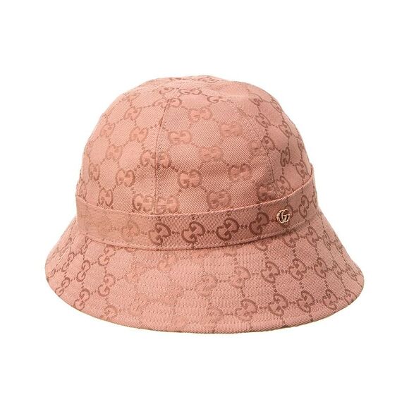 Gucci | Accessories | Gucci Gg Canvas Bucket Hat Pink | Poshmark